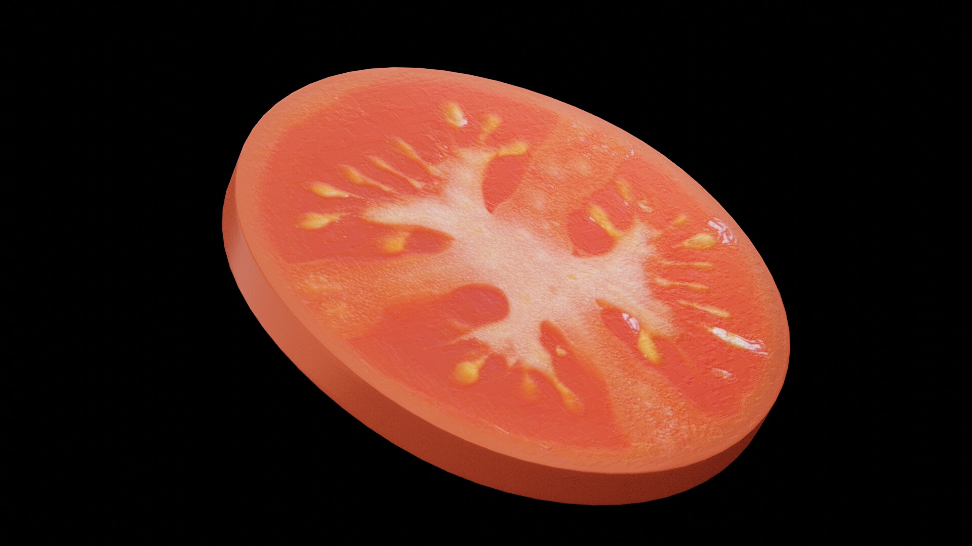 Tomato Slice - 3D Model by thedazking