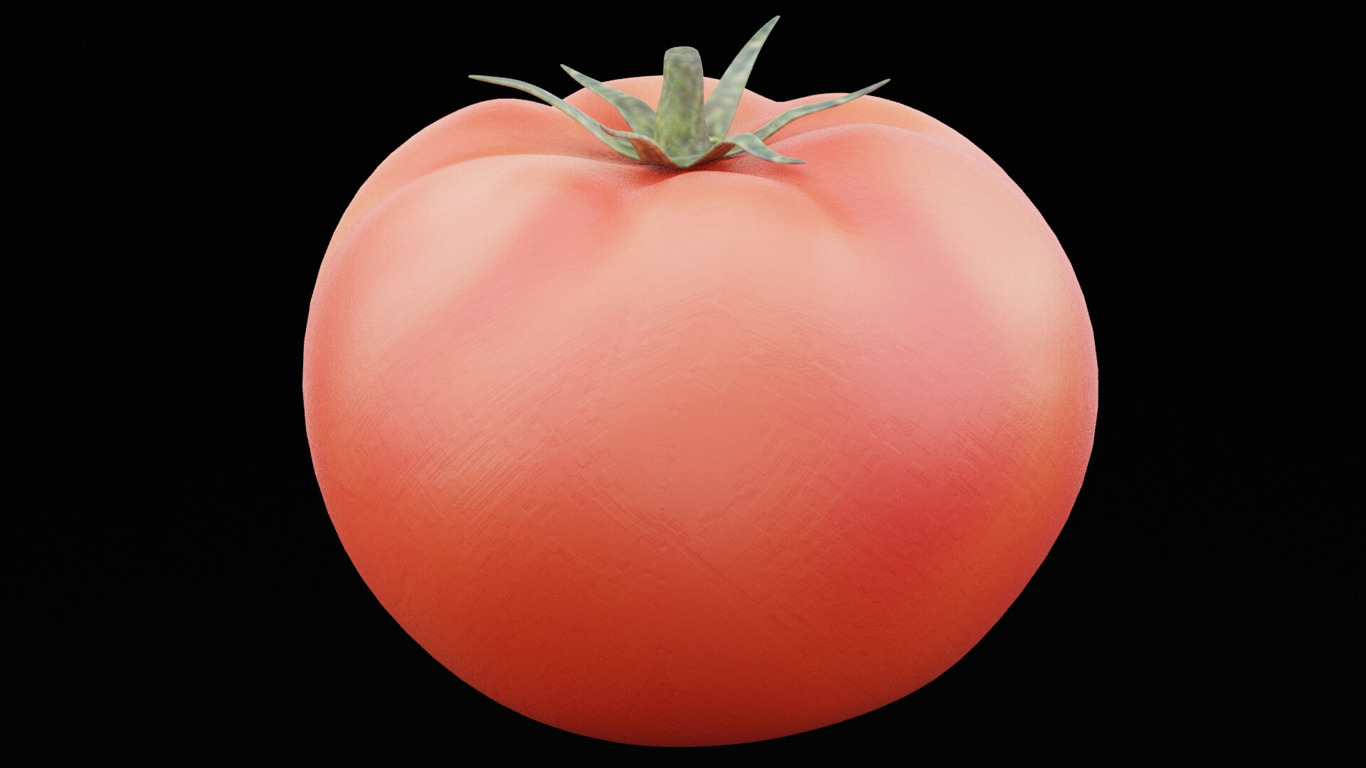 Tomato Vegetable - 3D Model by thedazking