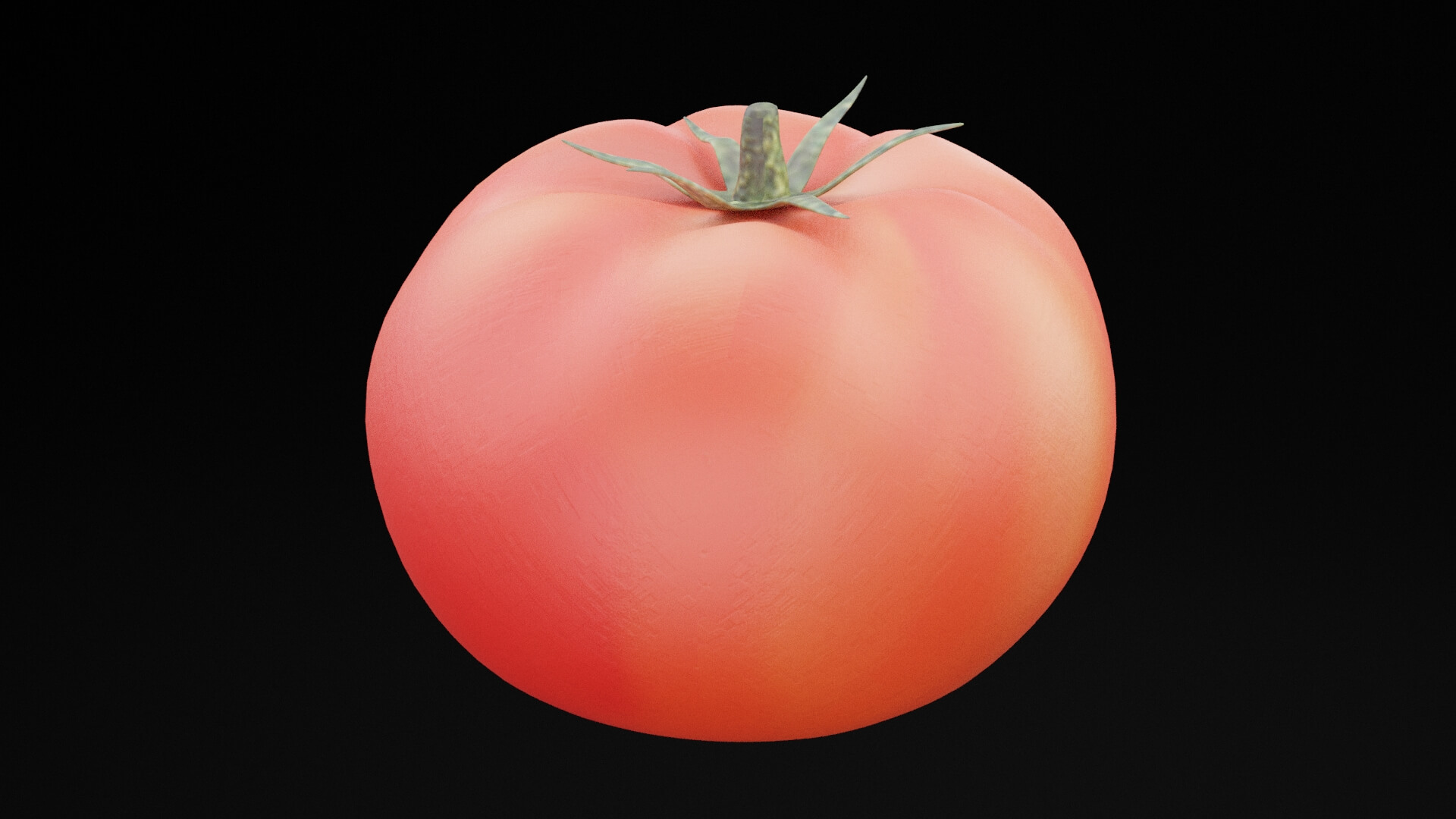 Tomato Vegetable - 3D Model by thedazking