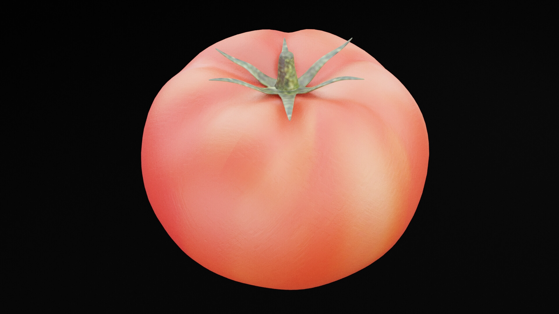 Tomato Vegetable - 3D Model by thedazking