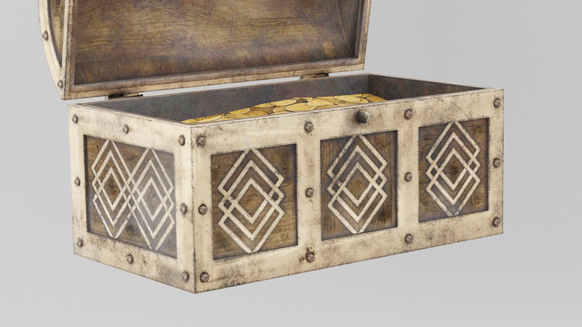 Treasure Chest - 3D Model by thedazking