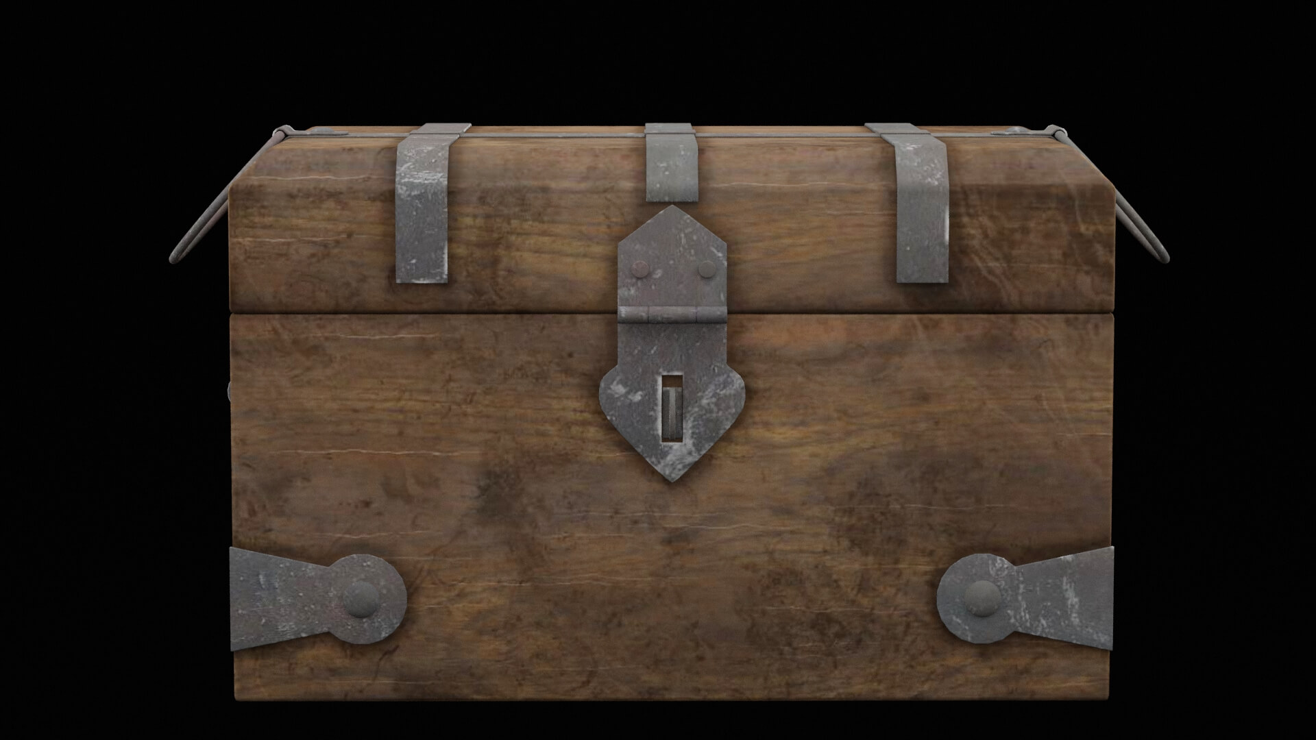 Treasure Chest Box - 3D Model by thedazking