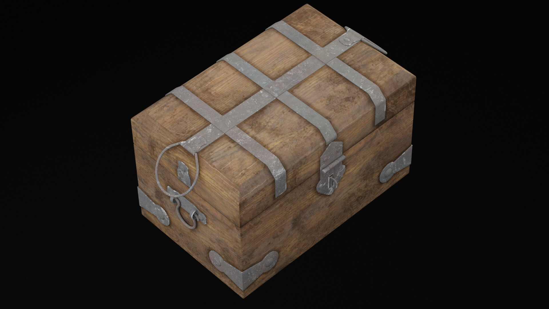 Treasure Chest Box - 3D Model by thedazking