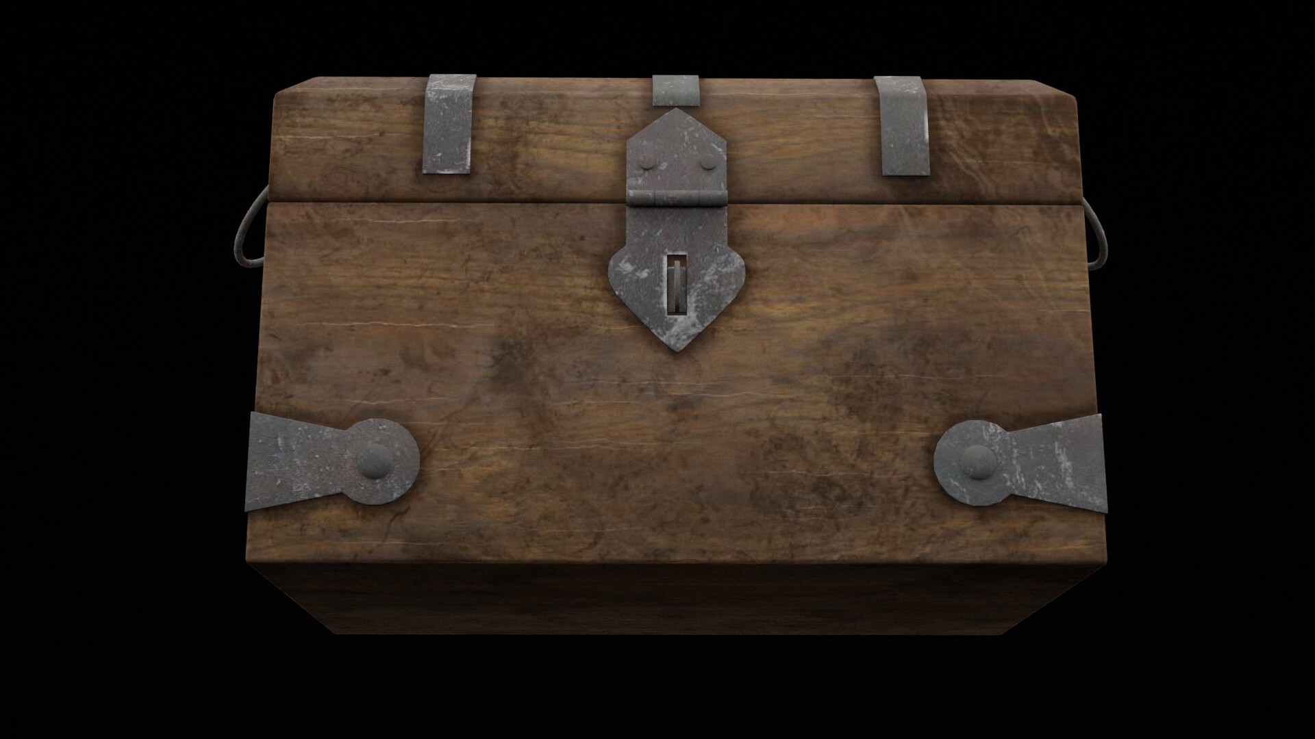 Treasure Chest Box - 3D Model by thedazking