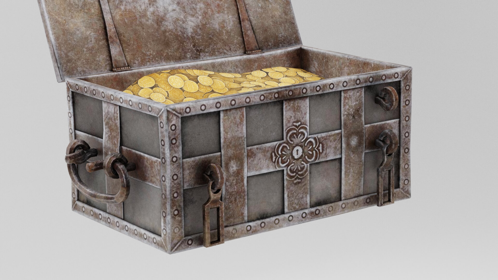 Treasure Chest - 3D Model by thedazking