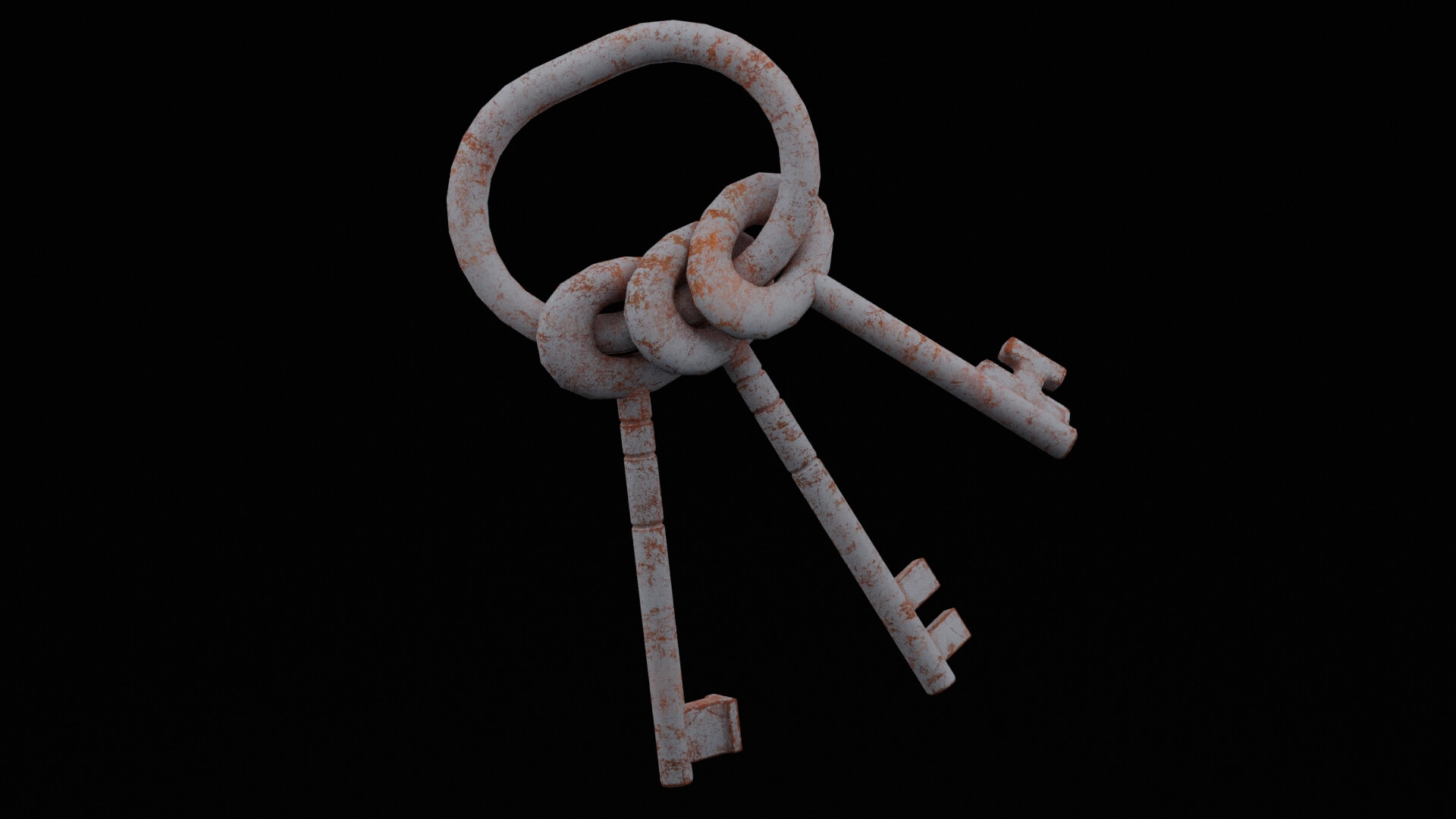 Treasure Keys - 3D Model by thedazking