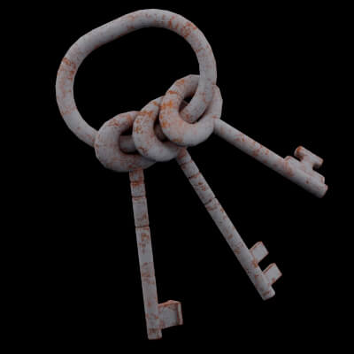 Treasure Keys - 3D Model by thedazking