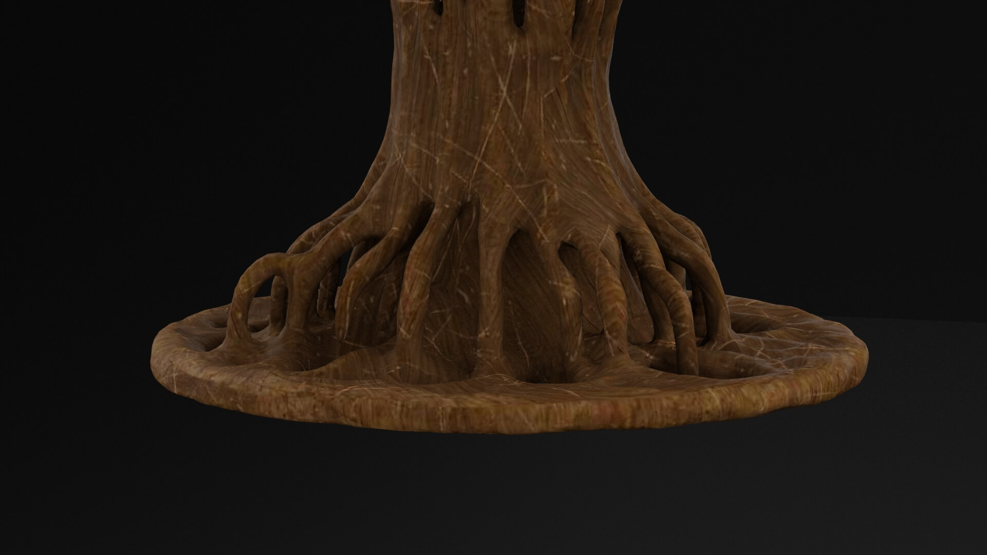 Natural Tree Table - 3D Model by thedazking