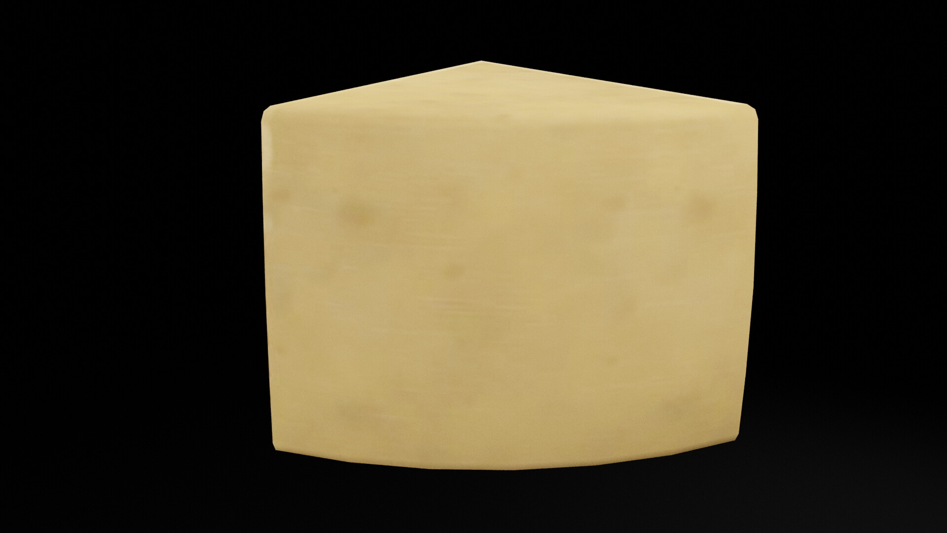 Triangular Wedge of Cheese - 3D Model by thedazking