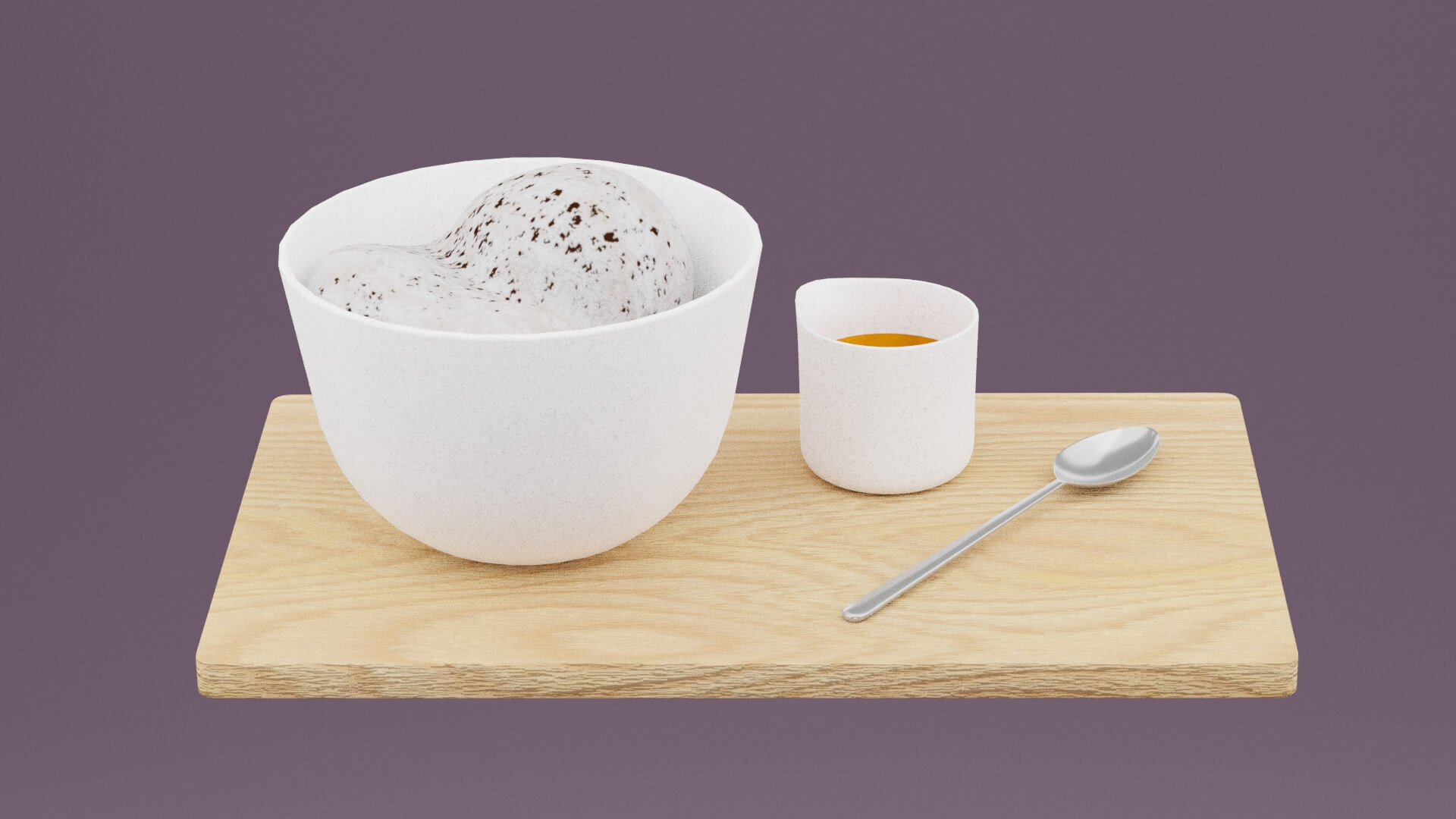 Vanilla Ice Cream - 3D Model by thedazking