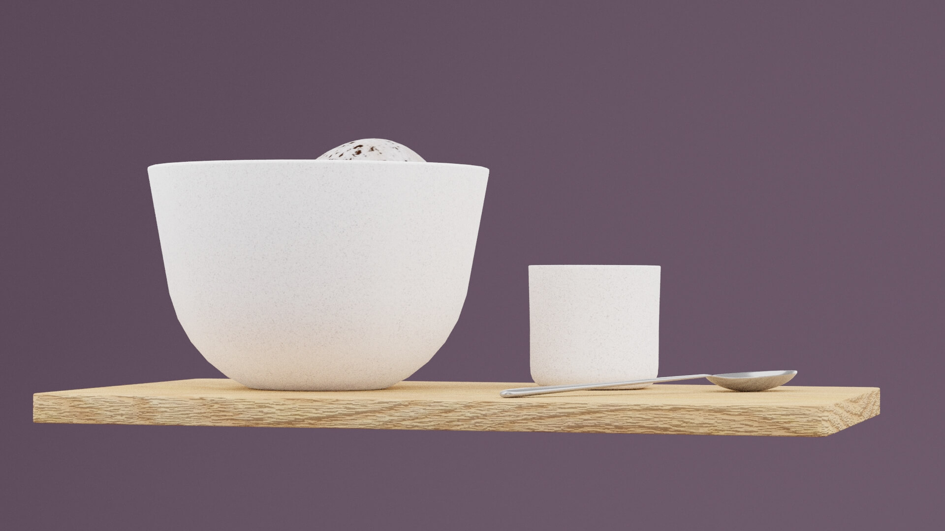 Vanilla Ice Cream - 3D Model by thedazking