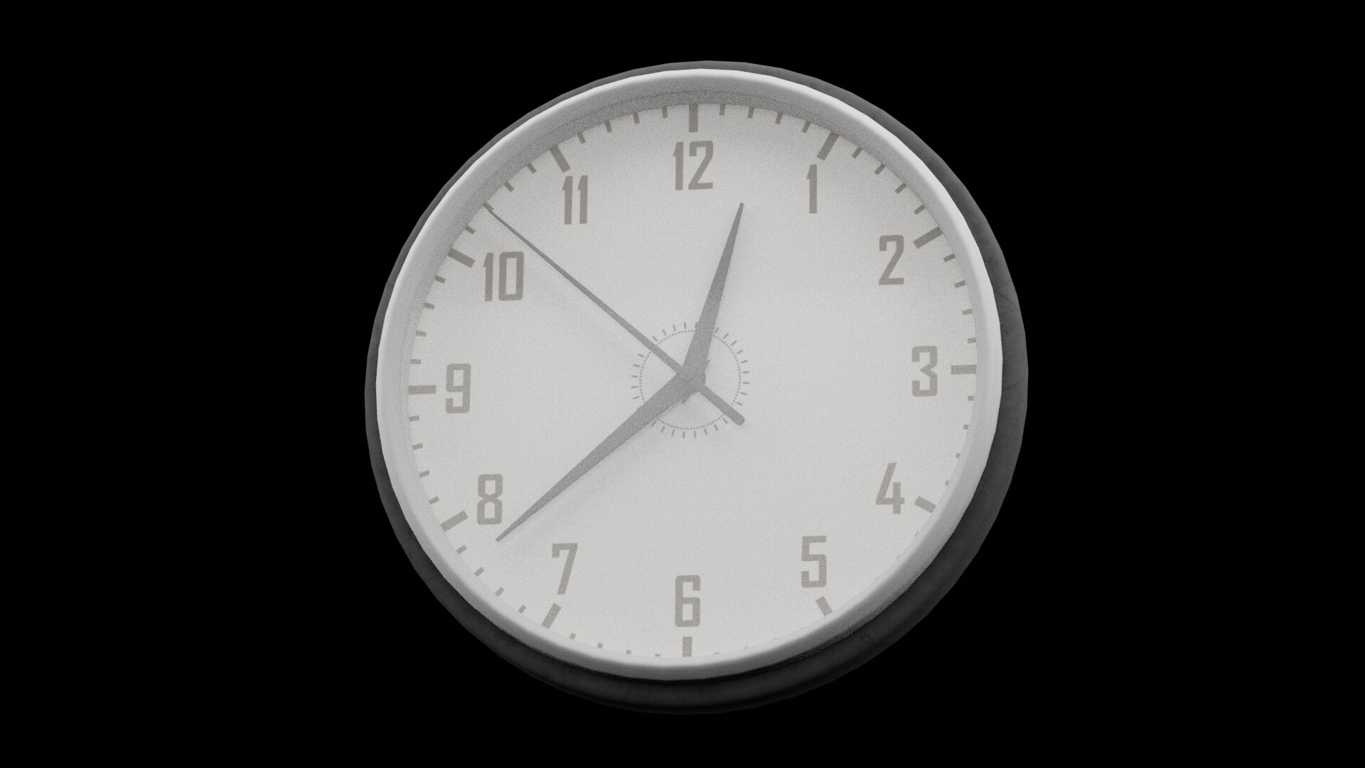 Classic Wall Clock - 3D Model by thedazking