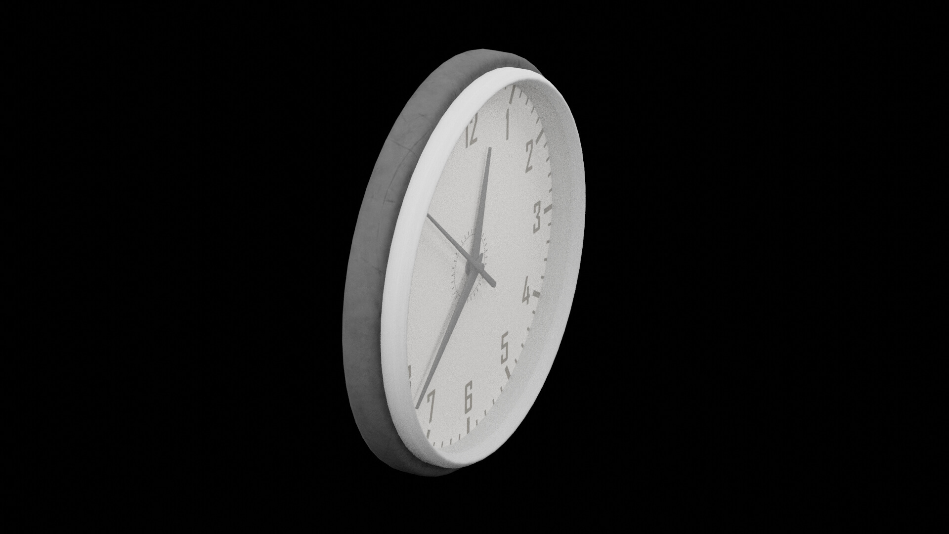Classic Wall Clock - 3D Model by thedazking