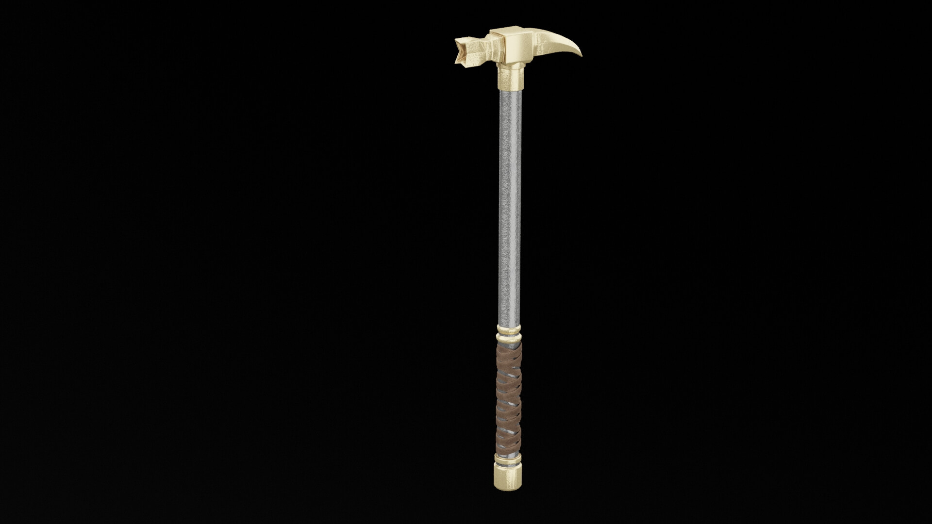 Medieval War Hammer - 3D Model by thedazking