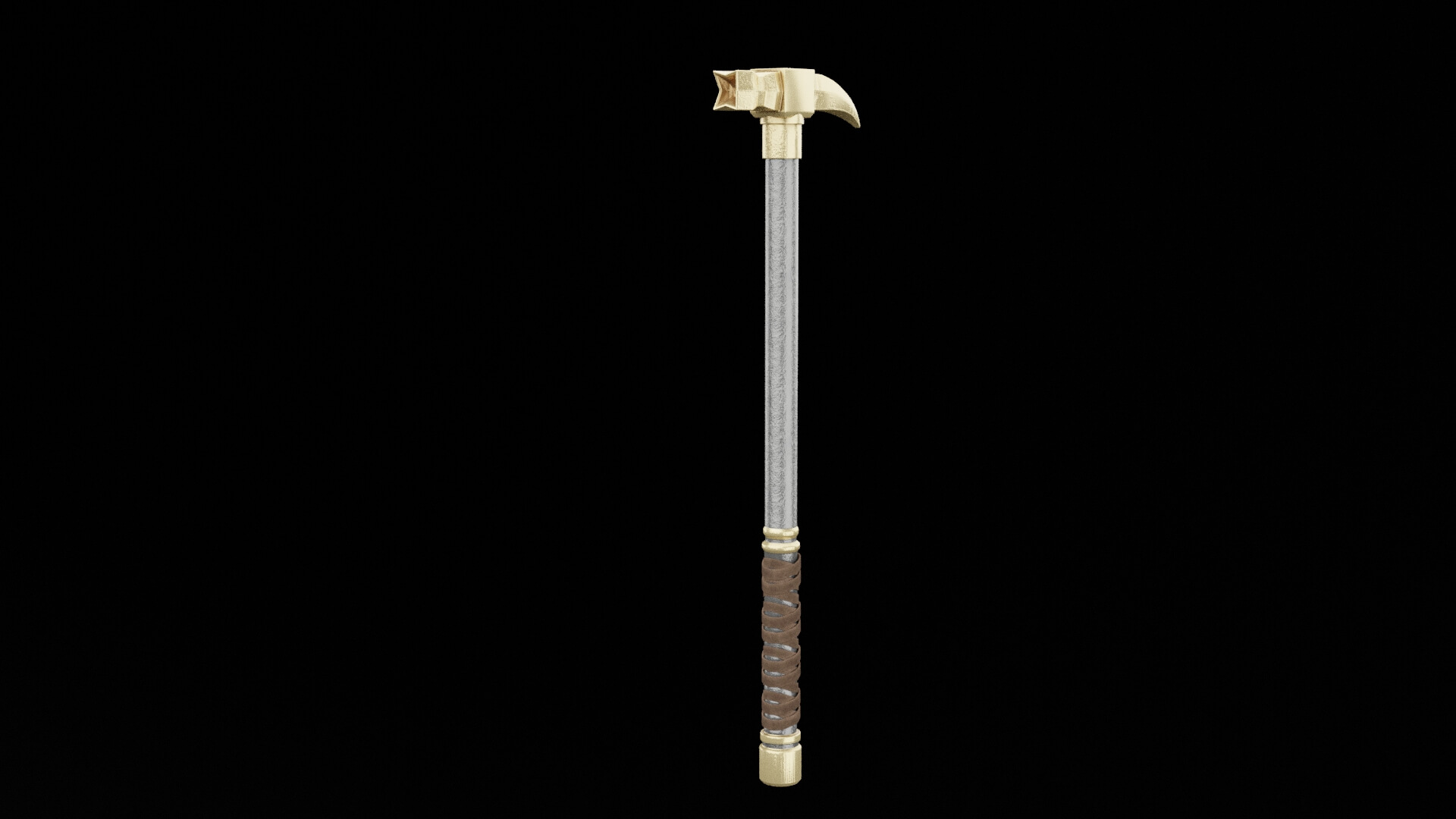 Medieval War Hammer - 3D Model by thedazking