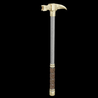 Medieval War Hammer - 3D Model by thedazking