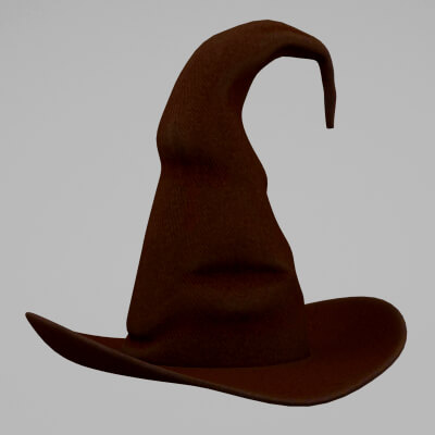 Wizard Spooky Hat - 3D Model by thedazking