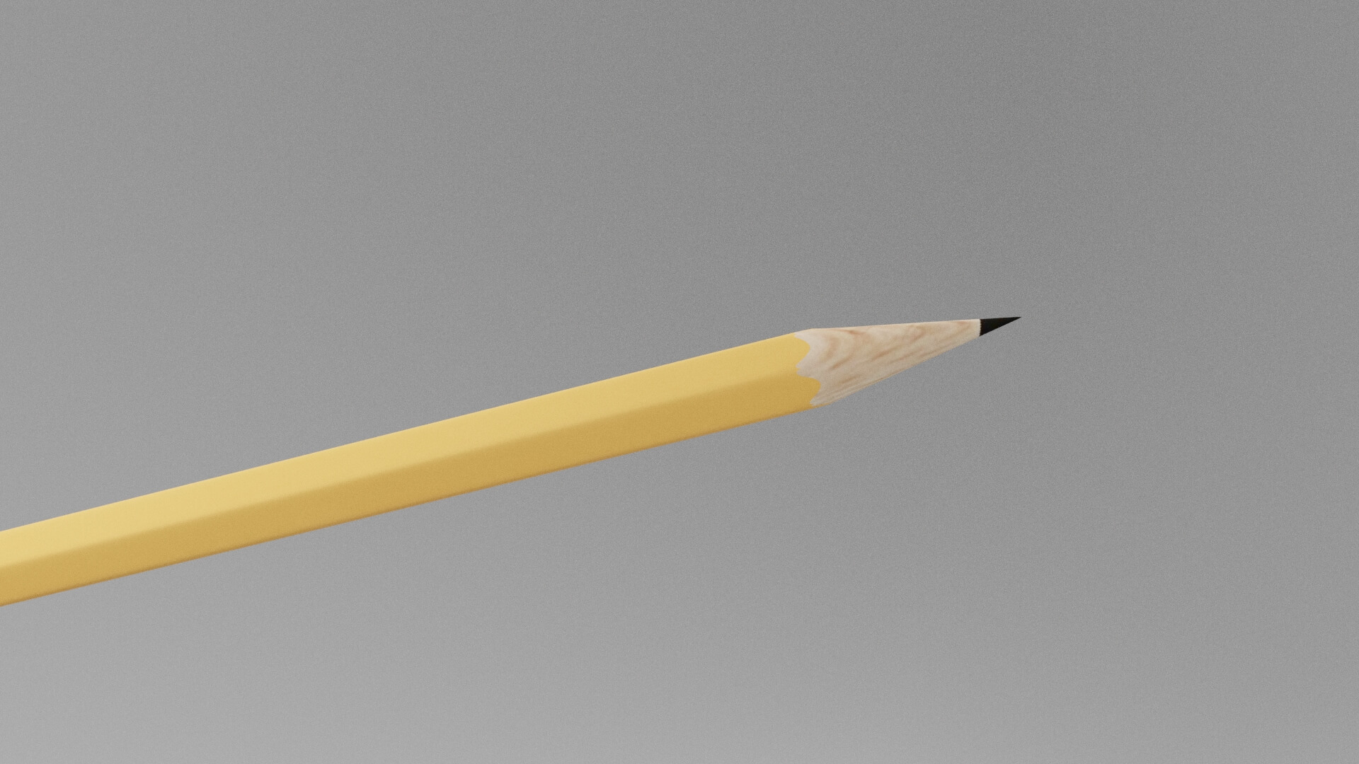 Wooden Pencil - 3D Model by thedazking