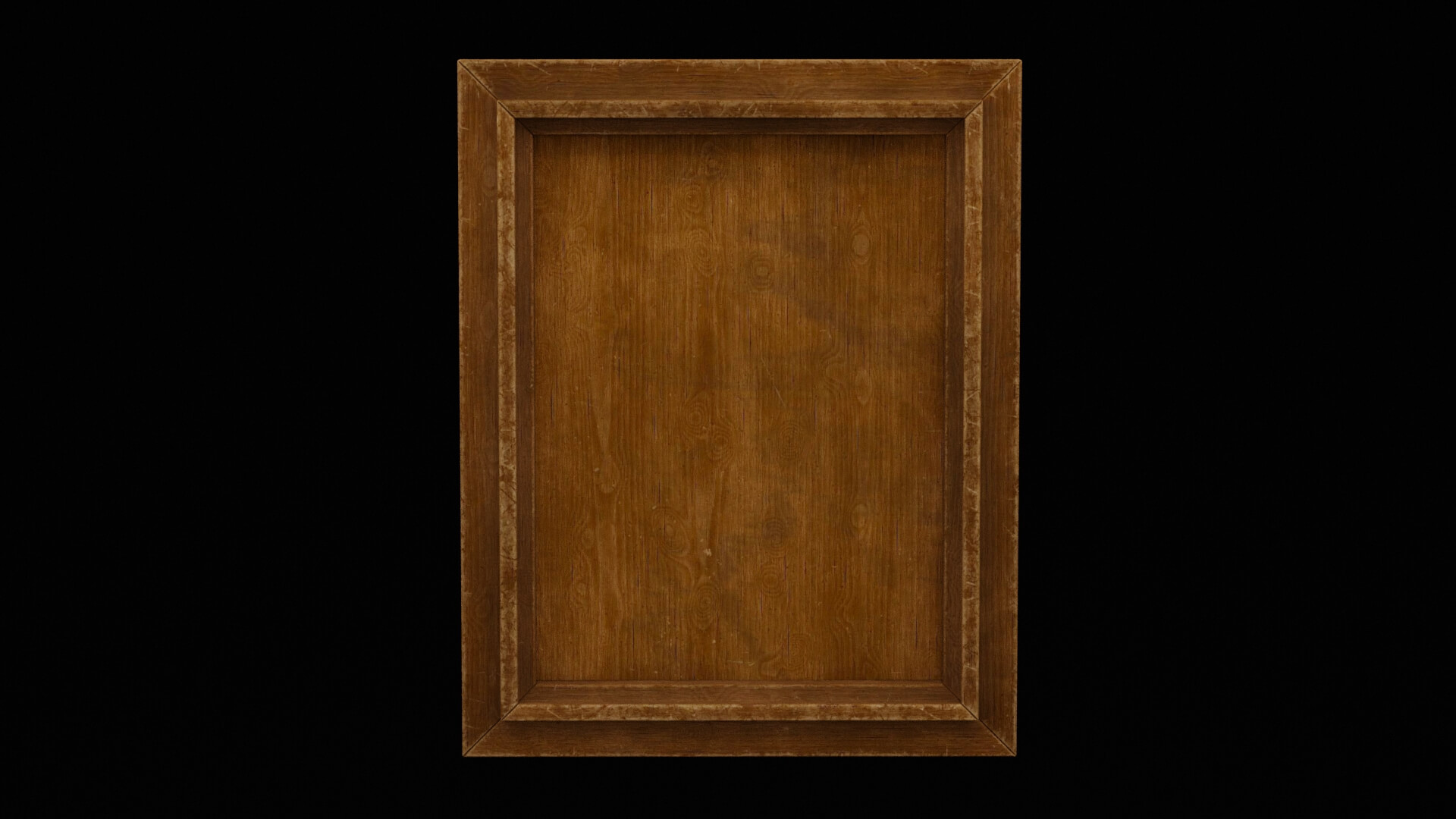 Wooden Picture Frame - 3D Model by thedazking
