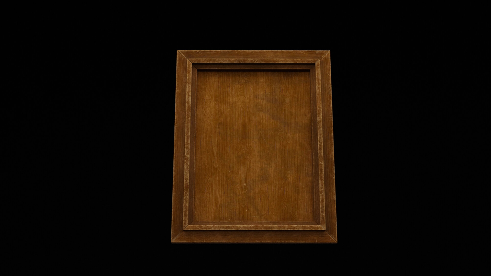 Wooden Picture Frame - 3D Model by thedazking