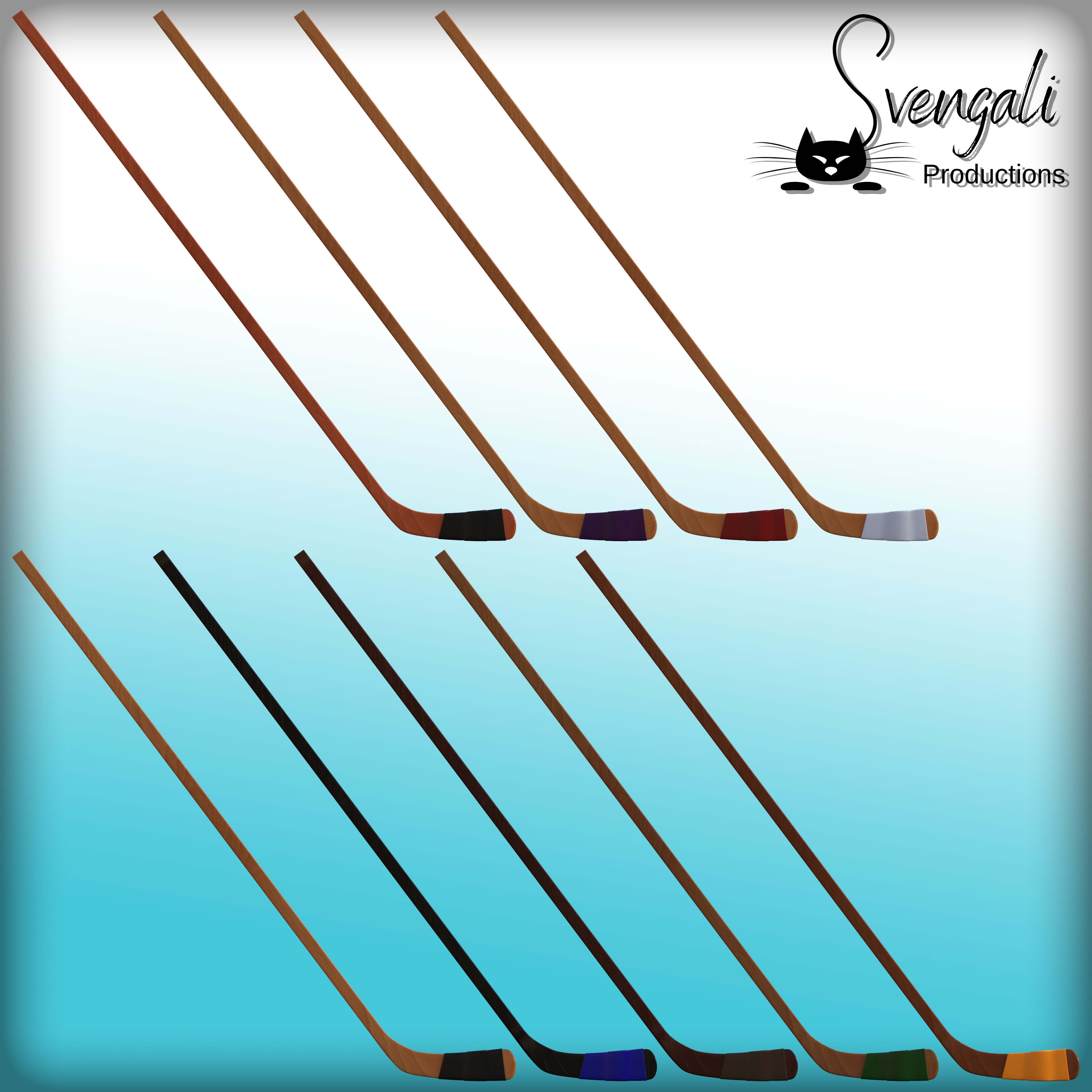 Basic Hockey Stick - Daz Content by TheDevian