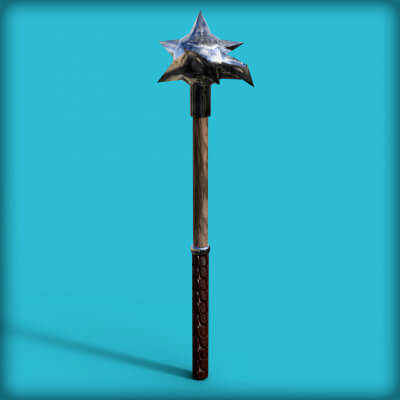 Barbarian Mace - Daz Content by TheDevian