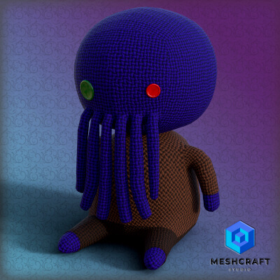 CuteThulhu Doll - Daz Content by TheDevian