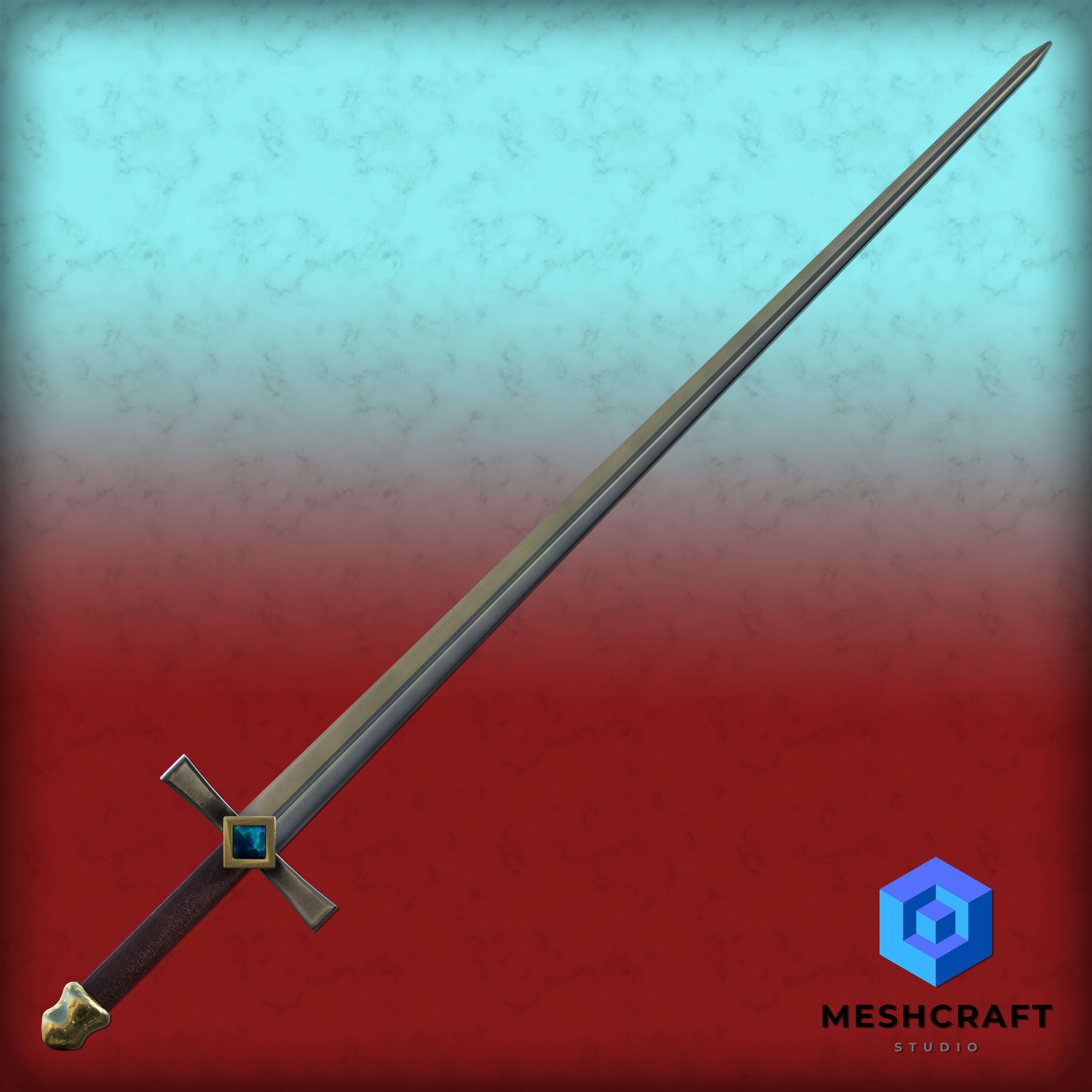 Diamond Hilt Rapier - Daz Content by TheDevian