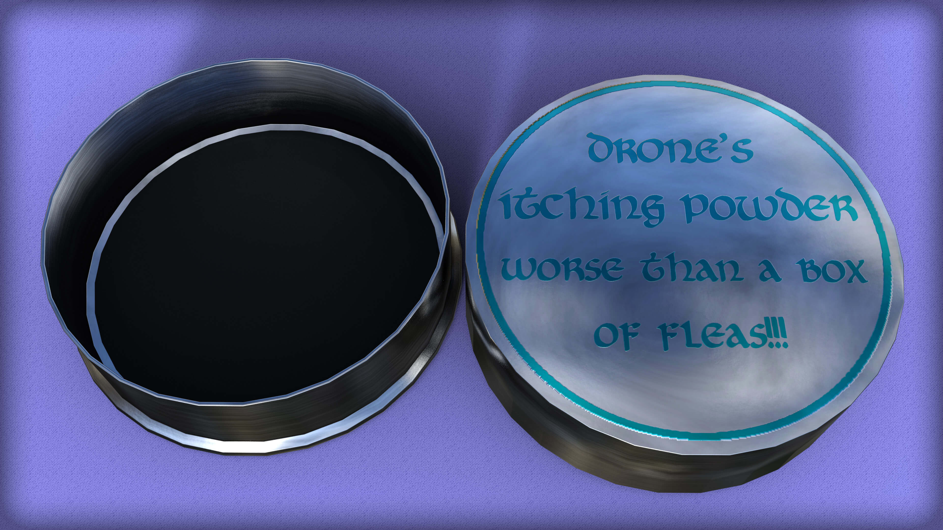 Itching Powder-Glitter Tin Daz Content by TheDevian