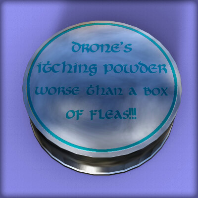 Itching Powder-Glitter Tin Daz Content by TheDevian