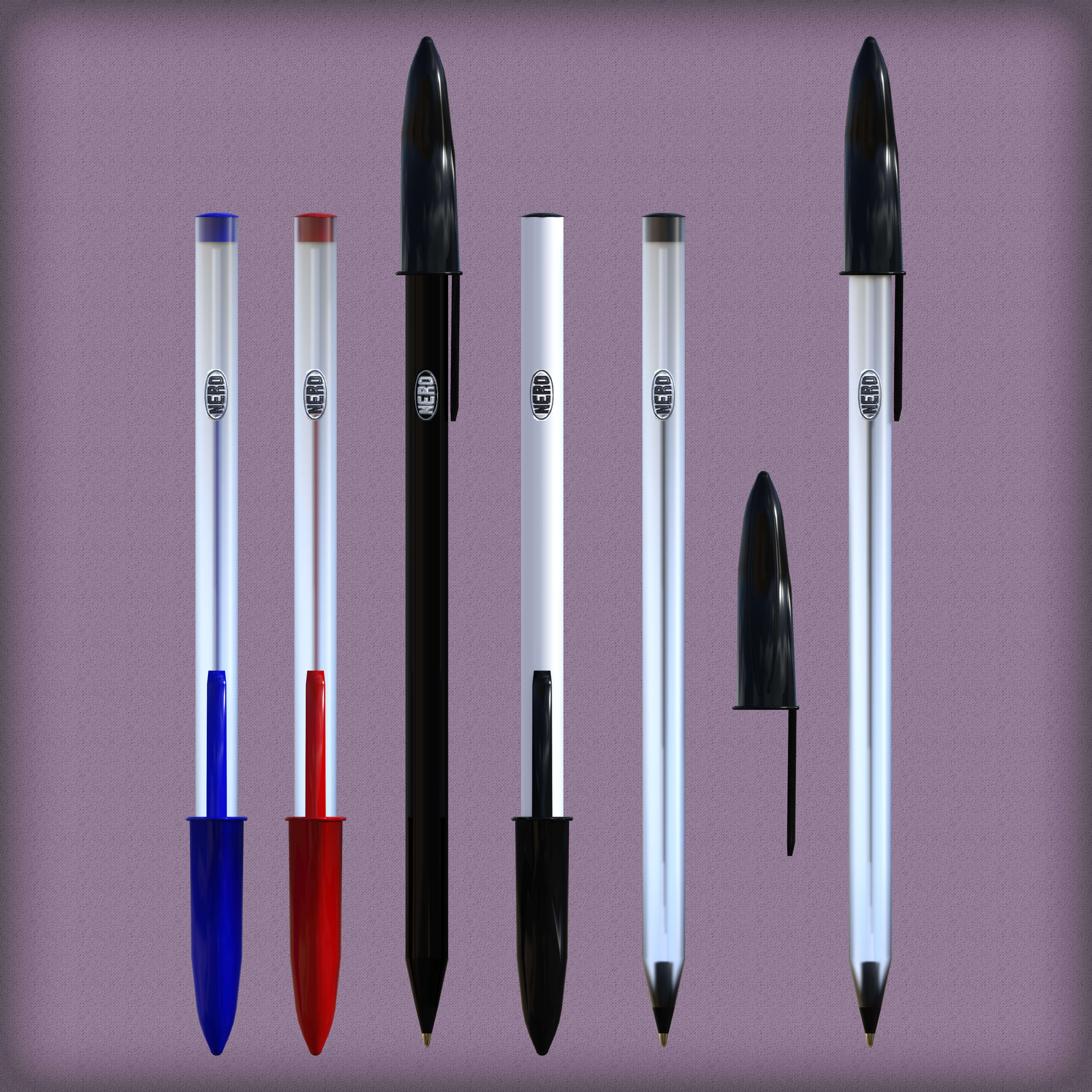 Nero Brand Pens - Daz Content by TheDevian