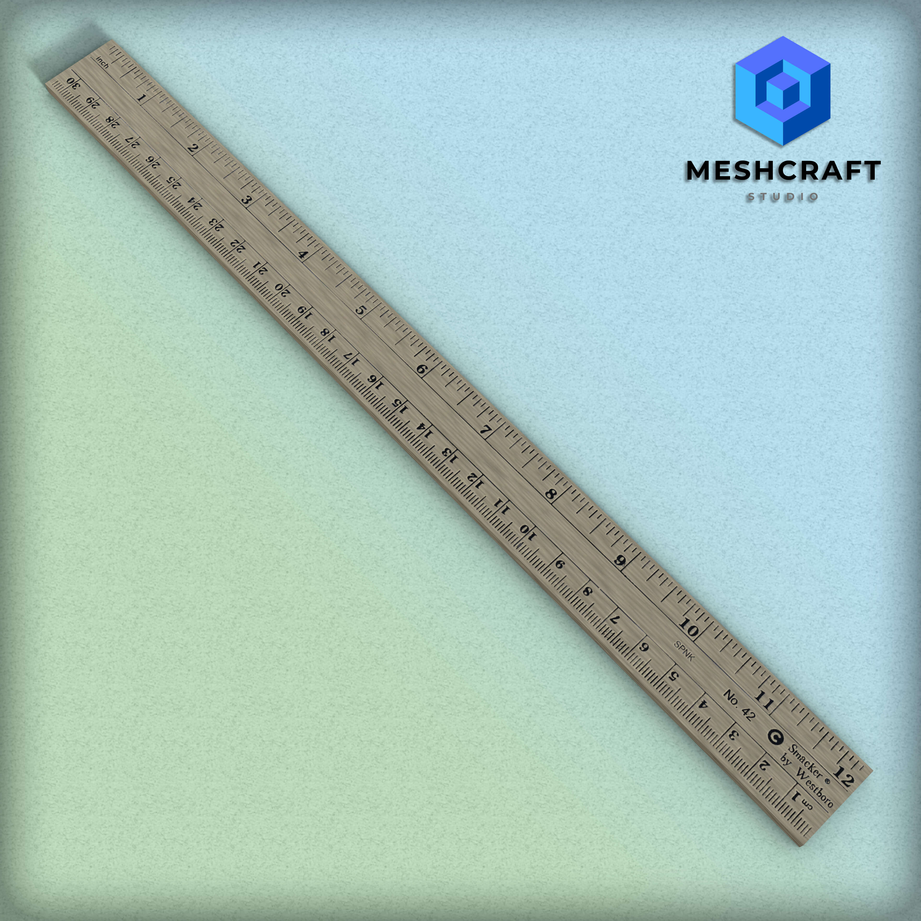 Pose Set for Wooden Ruler - Daz Content by TheDevian