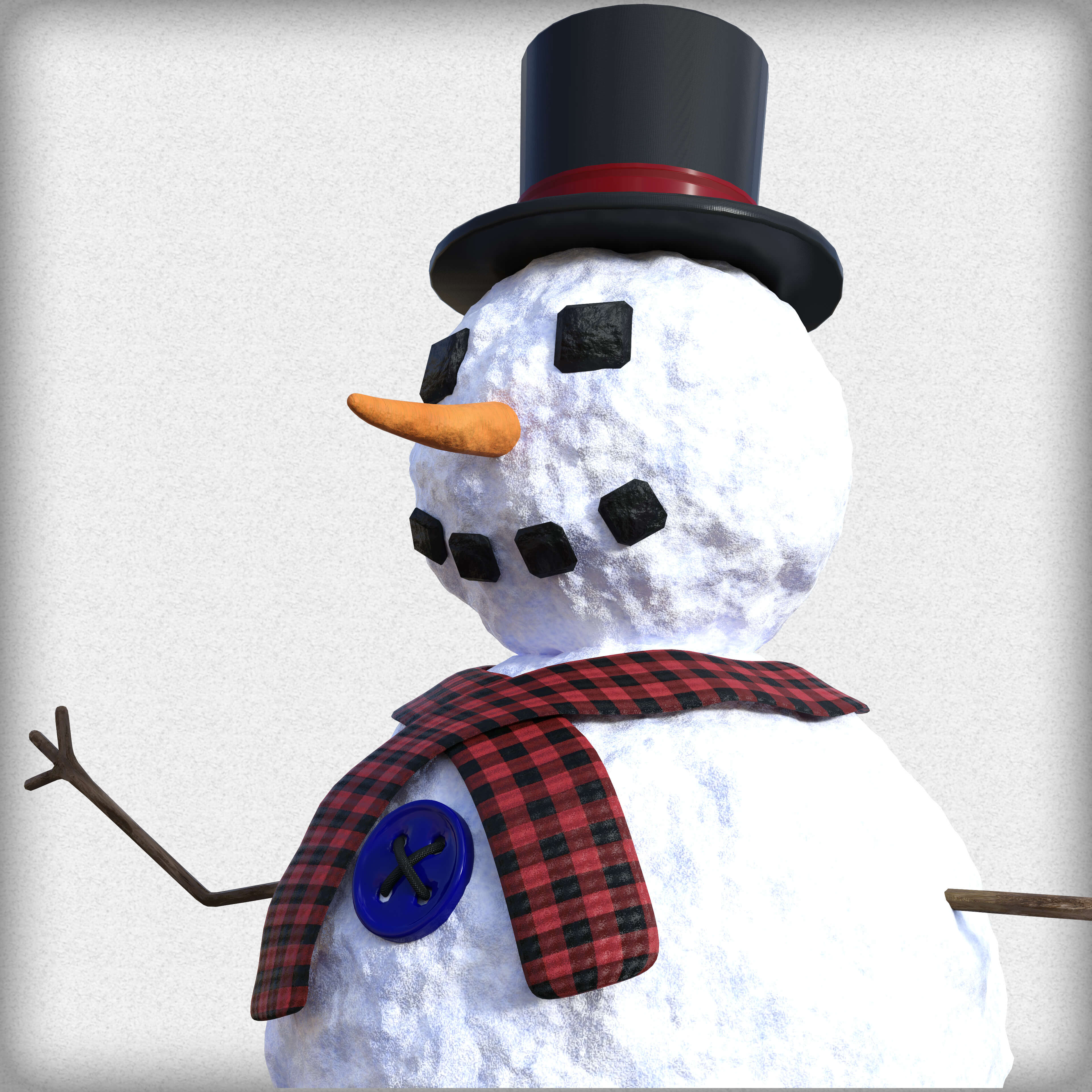 Snowman & Snowwoman - Daz Content by TheDevian