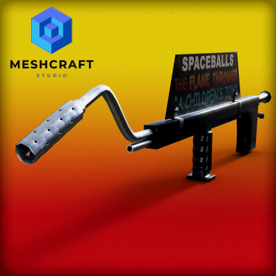 Spaceballs: The Flame Thrower - Daz Content by TheDevian