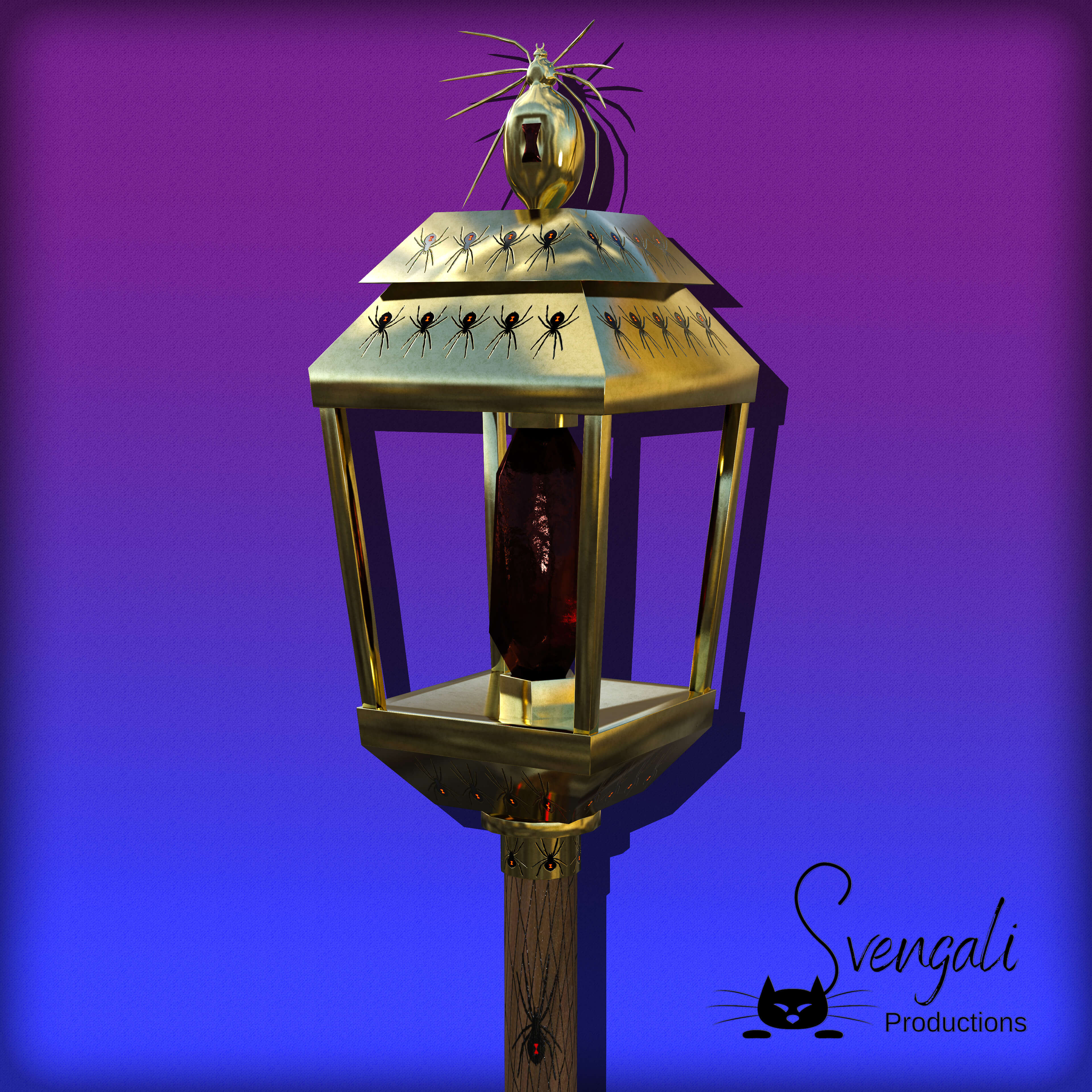 Spider Staff of Lolth - Daz Content by TheDevian