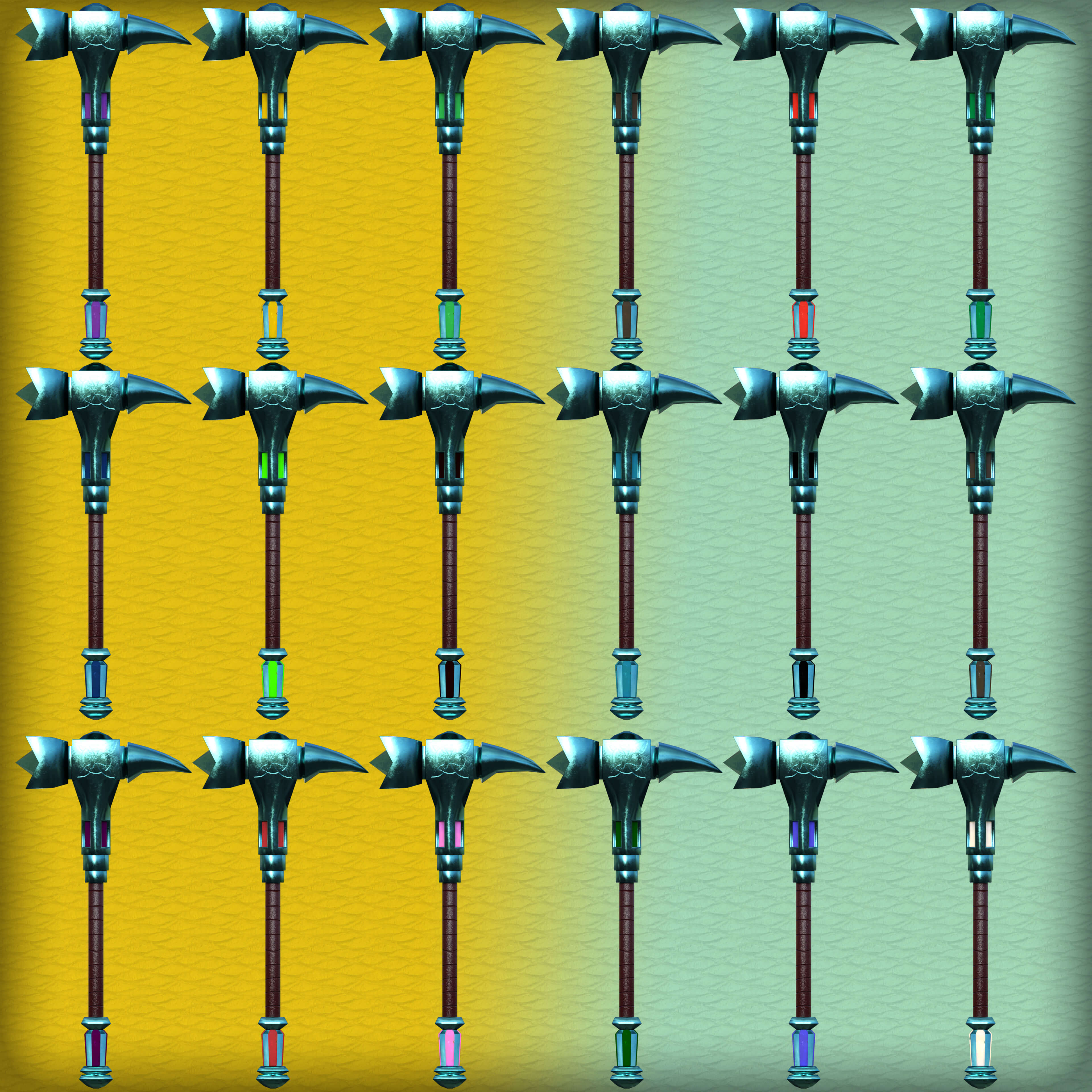 Spiked Warhammer - Daz Content by TheDevian