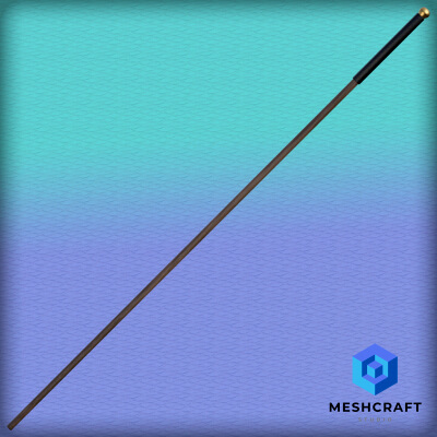 Straight Striking Cane - Daz Content by TheDevian