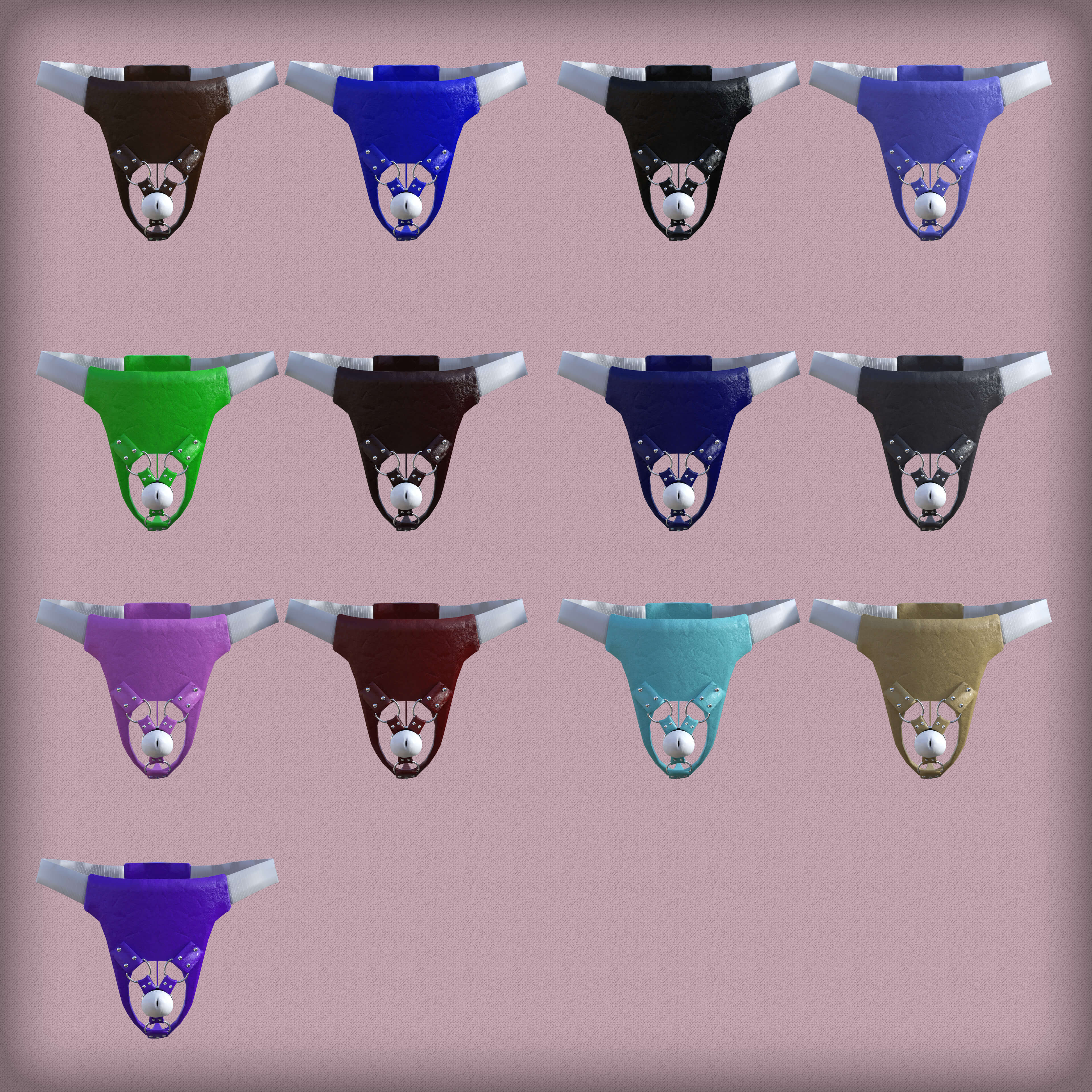 The Strapper Strap-On Daz Content by TheDevian