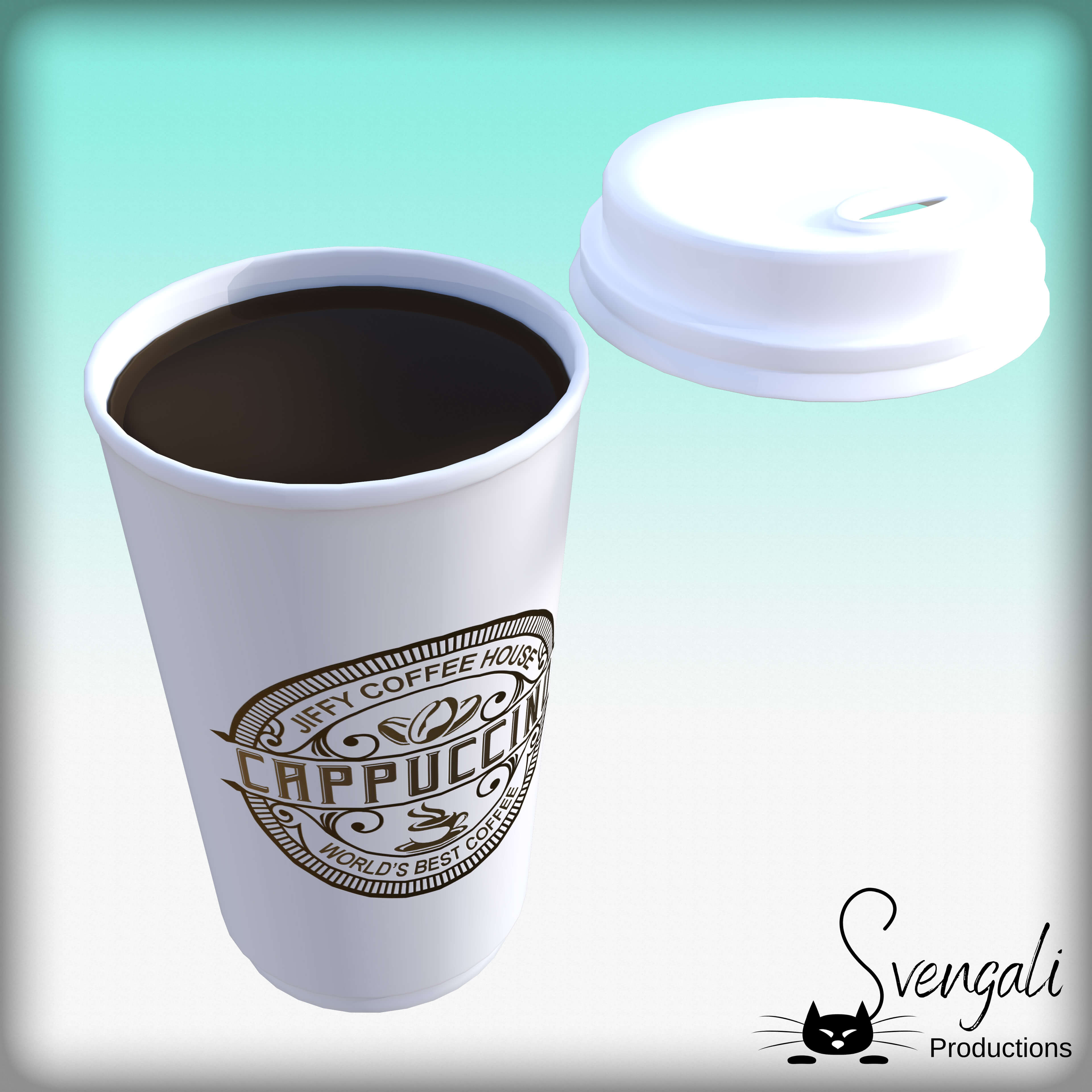 To-Go Coffee Cup Daz Content by TheDevian