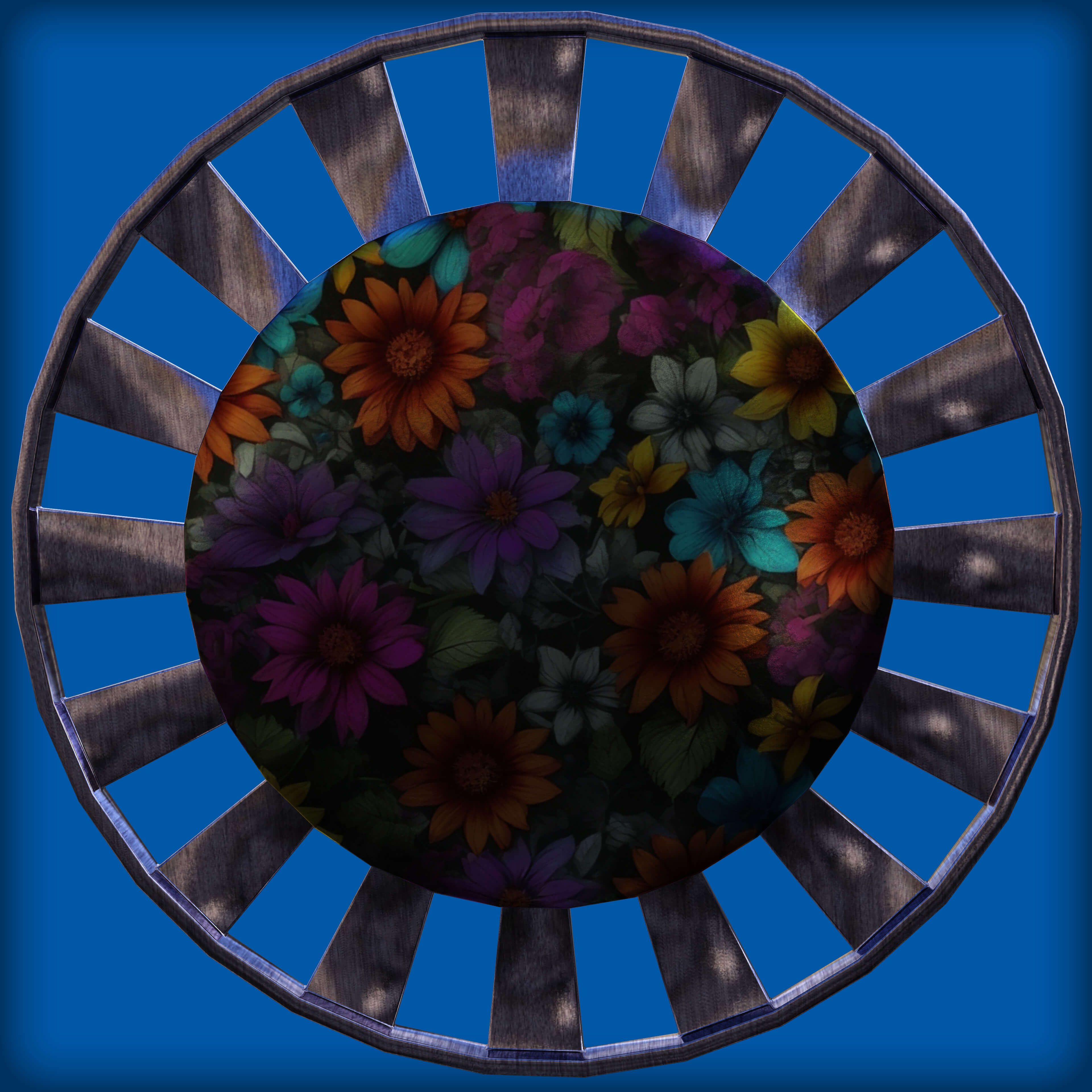 Wheel Wall Art - Daz Content by TheDevian