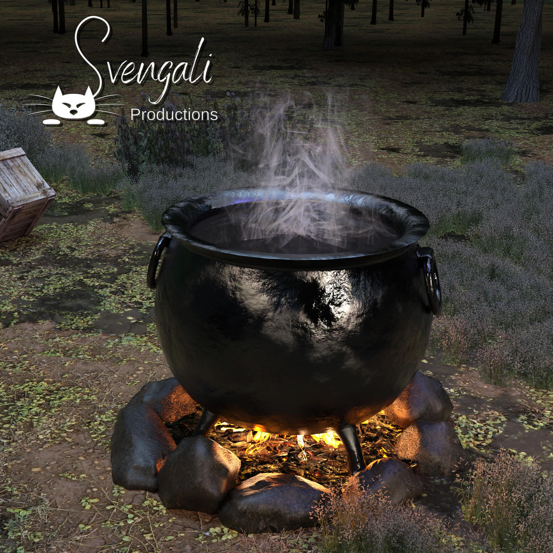 Witches' Cauldron - Daz Content by TheDevian