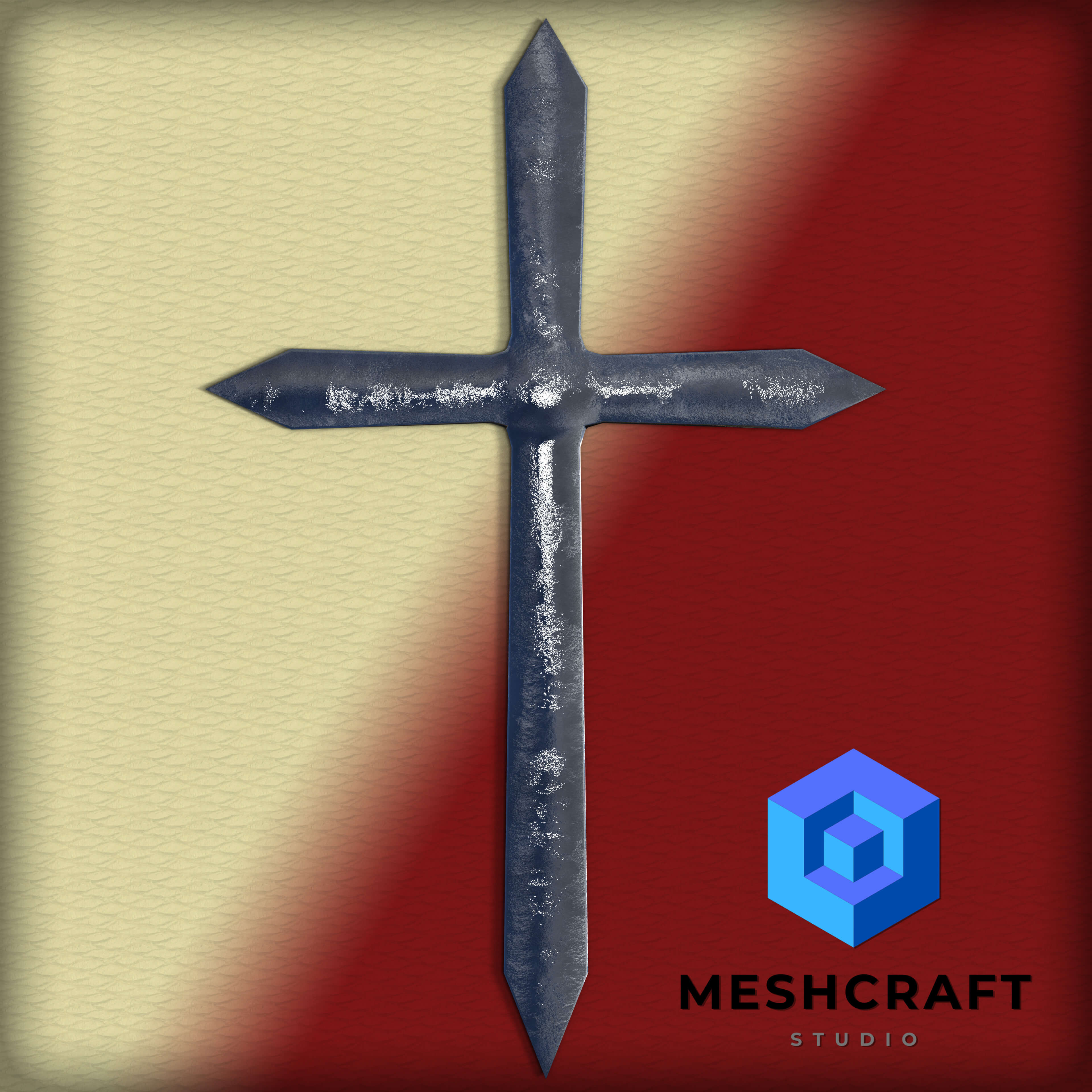 Wurfkreuz (Throwing Cross) - Daz Content by TheDevian