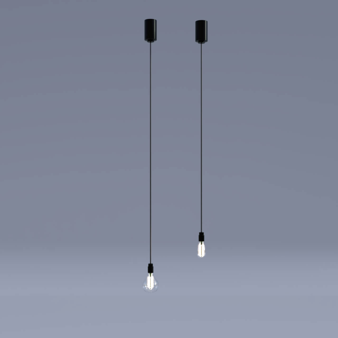 Living Room Props - Lights 3D Model by thedigitallife24