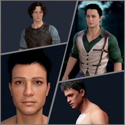 Genesis 9 - Character Bundle 2 by theeternalstudios