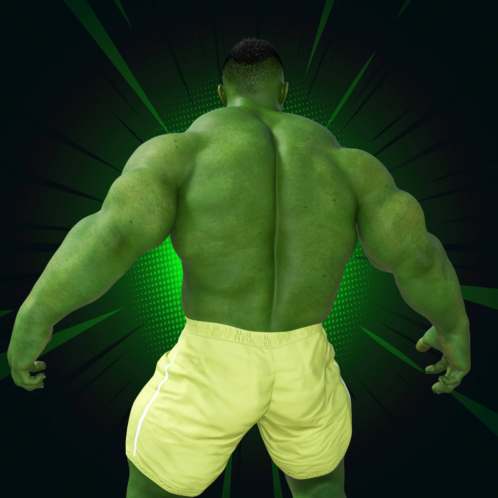 Tes Hulk for G9 - Daz Content by theeternalstudios
