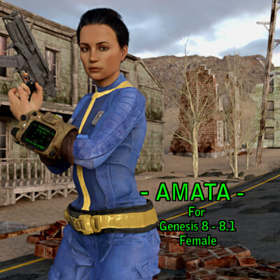 Amata for Genesis 8-8.1 Female Daz Content by TheFigureGuy