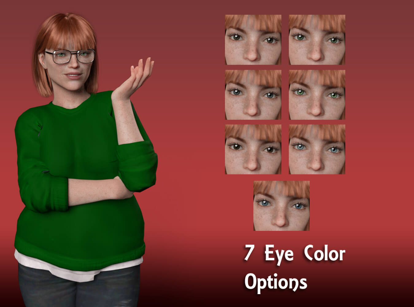 Erin Duffy for Genesis 8 Female - Daz Content by TheFigureGuy