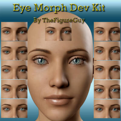 Eyes Morph Dev Kit by TFG - Free Daz Content by TheFigureGuy