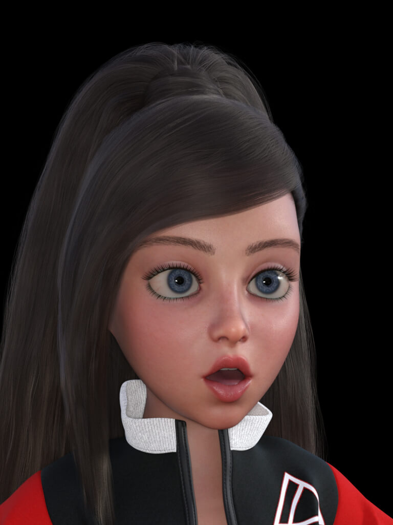 TFM Bunni - Cute Character Morph for Genesis 9 Daz Content by TheFoodMage