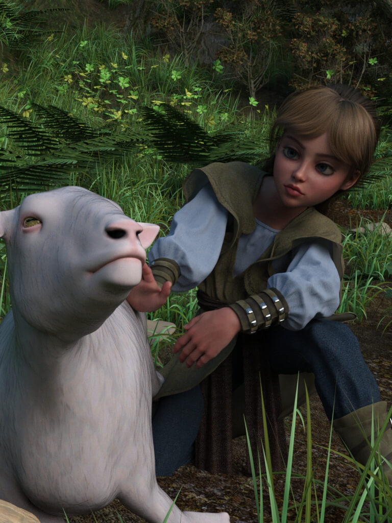 TFM Bunni - Cute Character Morph for Genesis 9 Daz Content by TheFoodMage